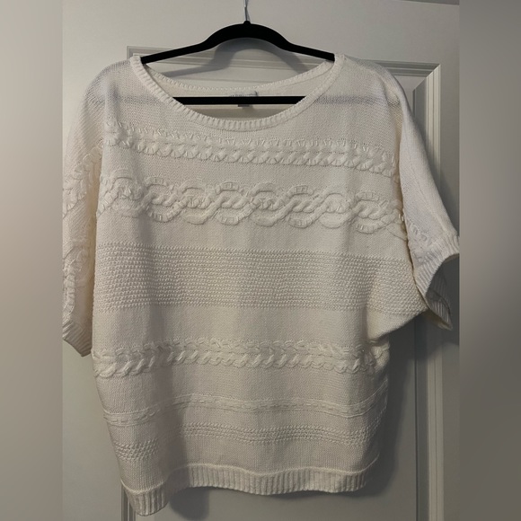 New York & Company | Sweaters | New York Company Short Sleeve Sweater ...